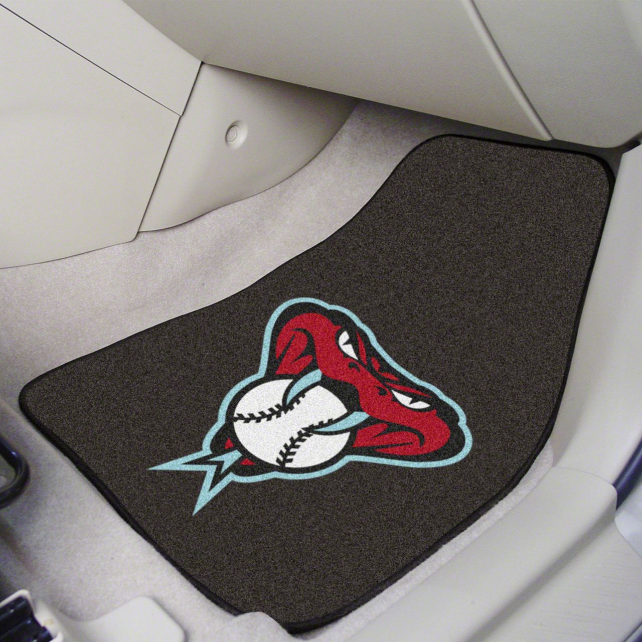 Challenger Carpet Front Floor Mats with Arizona Diamondbacks Logo ...