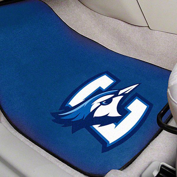 Challenger Carpet Front Floor Mats with Creighton University Logo; Blue ...