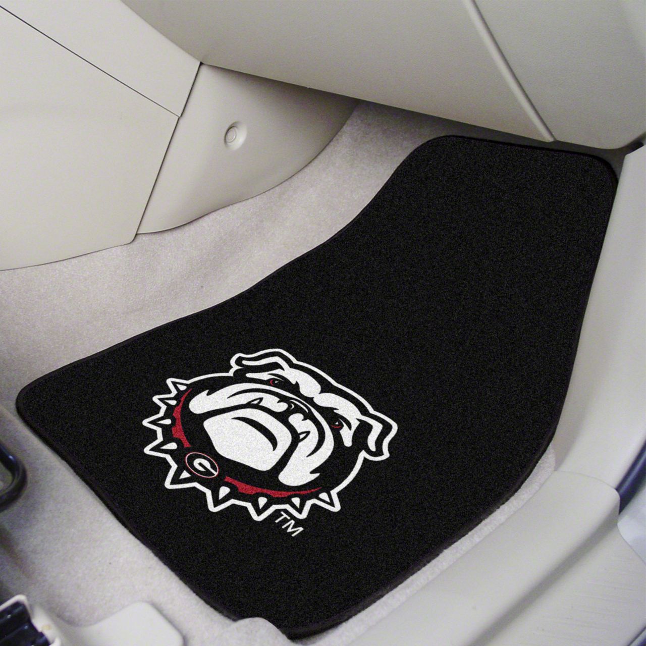 Challenger Carpet Front Floor Mats with University of Georgia Logo ...