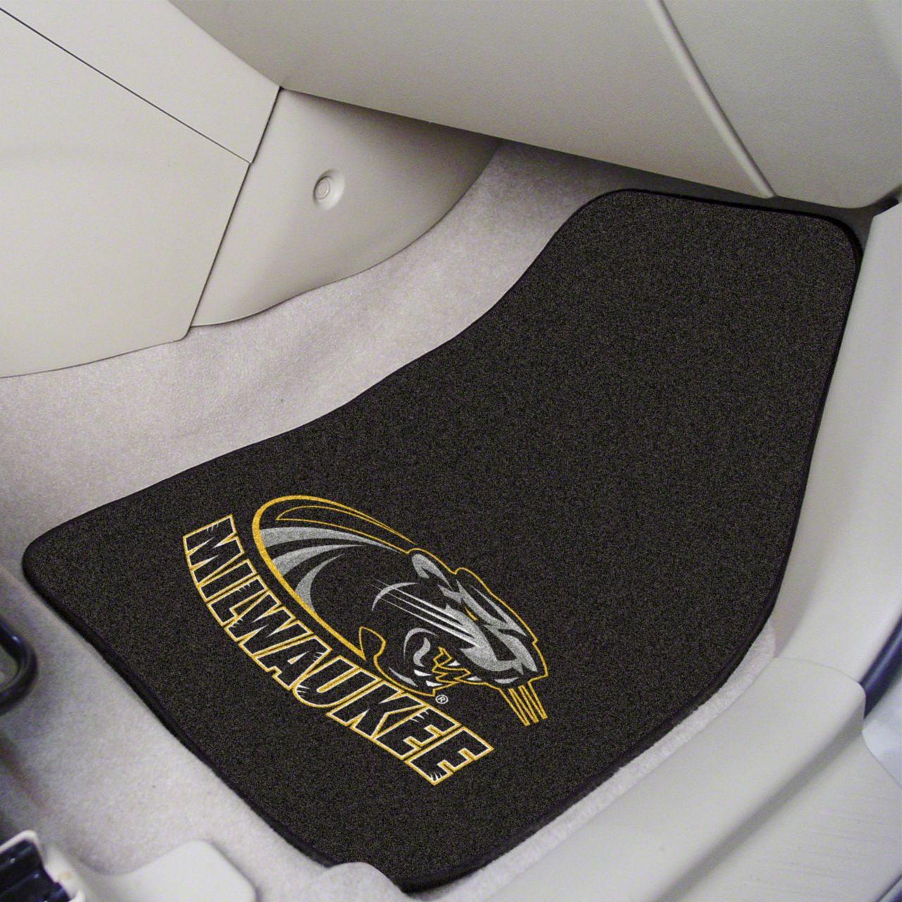 Challenger Carpet Front Floor Mats with University of Wisconsin ...