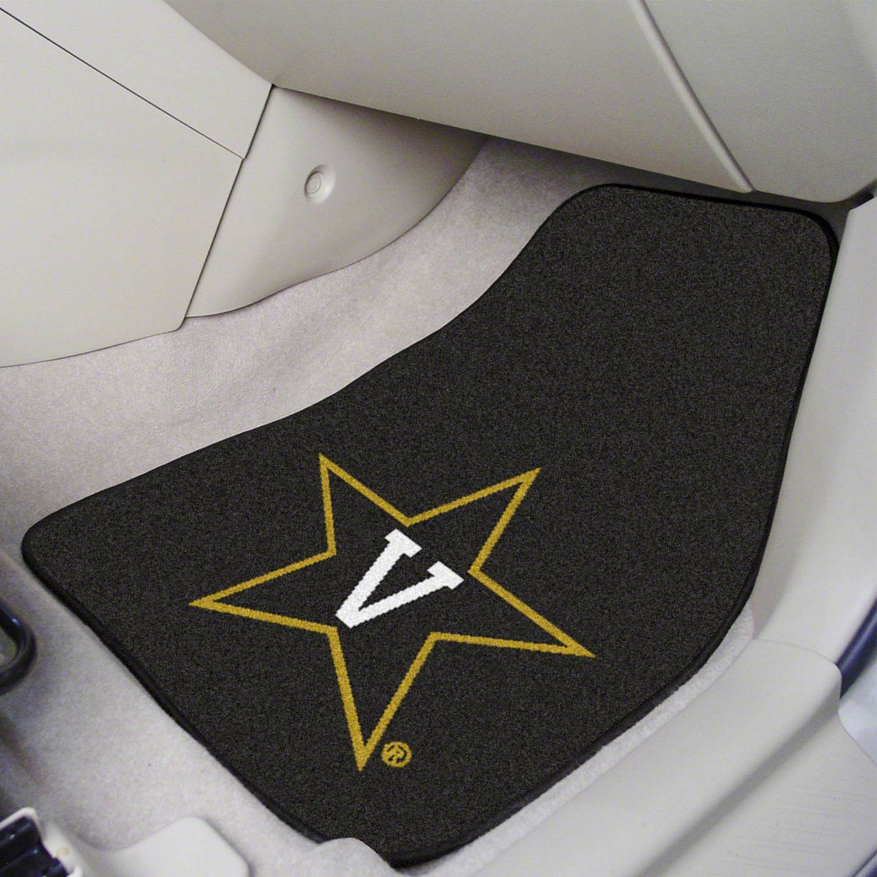 Challenger Carpet Front Floor Mats with Vanderbilt University Logo ...