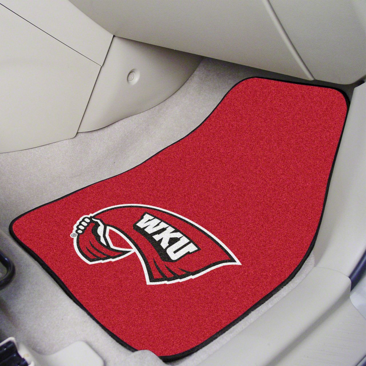 Challenger Carpet Front Floor Mats with Western Kentucky University ...
