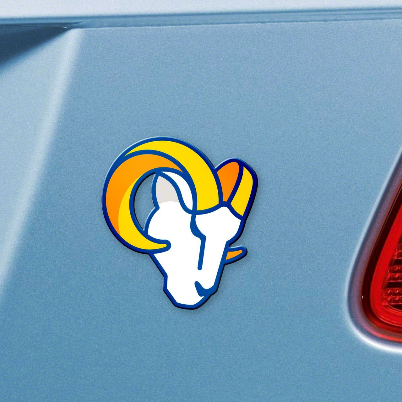 Challenger Los Angeles Rams Emblem; Blue (Universal; Some Adaptation ...