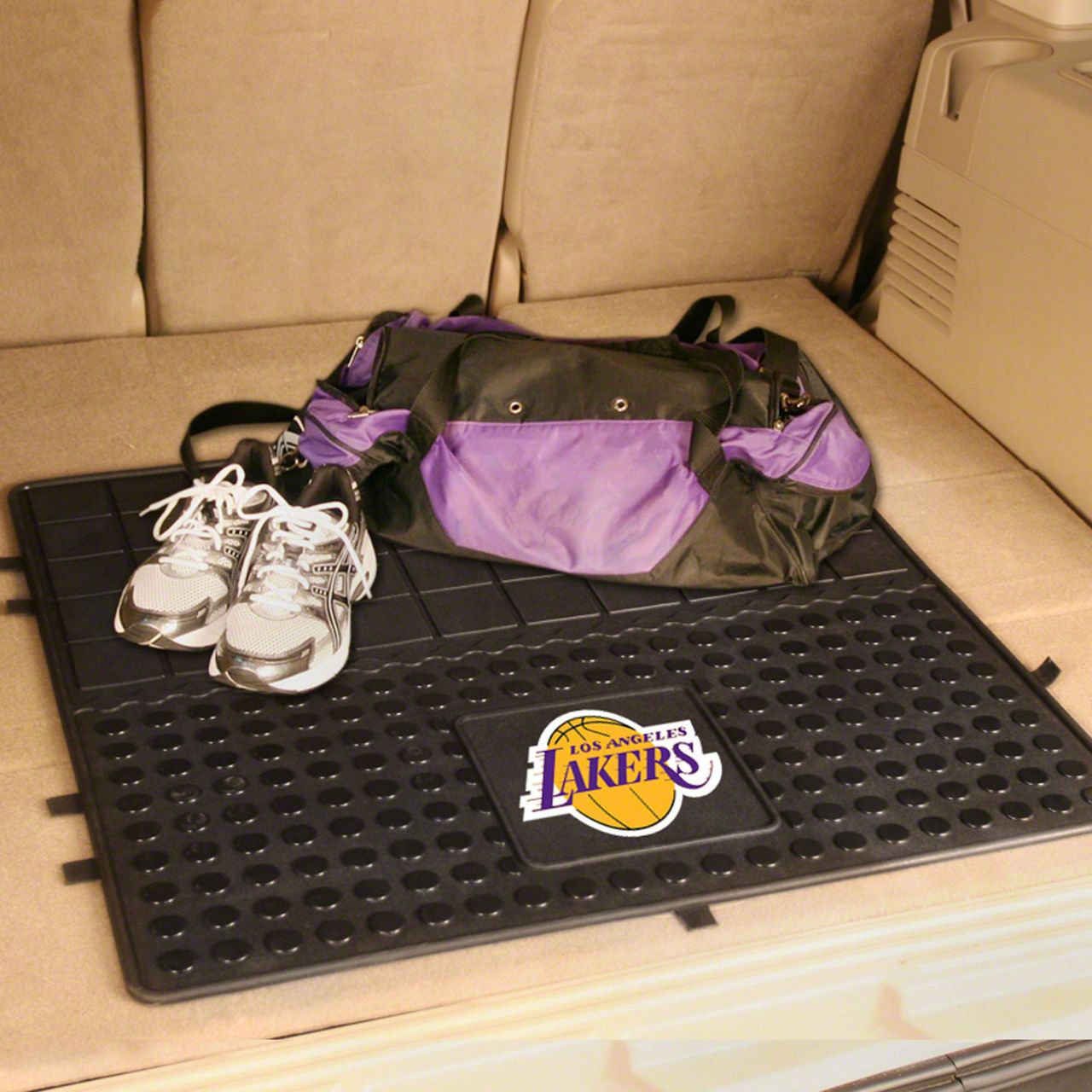 Challenger Molded Trunk Mat with Los Angeles Lakers Logo (Universal ...