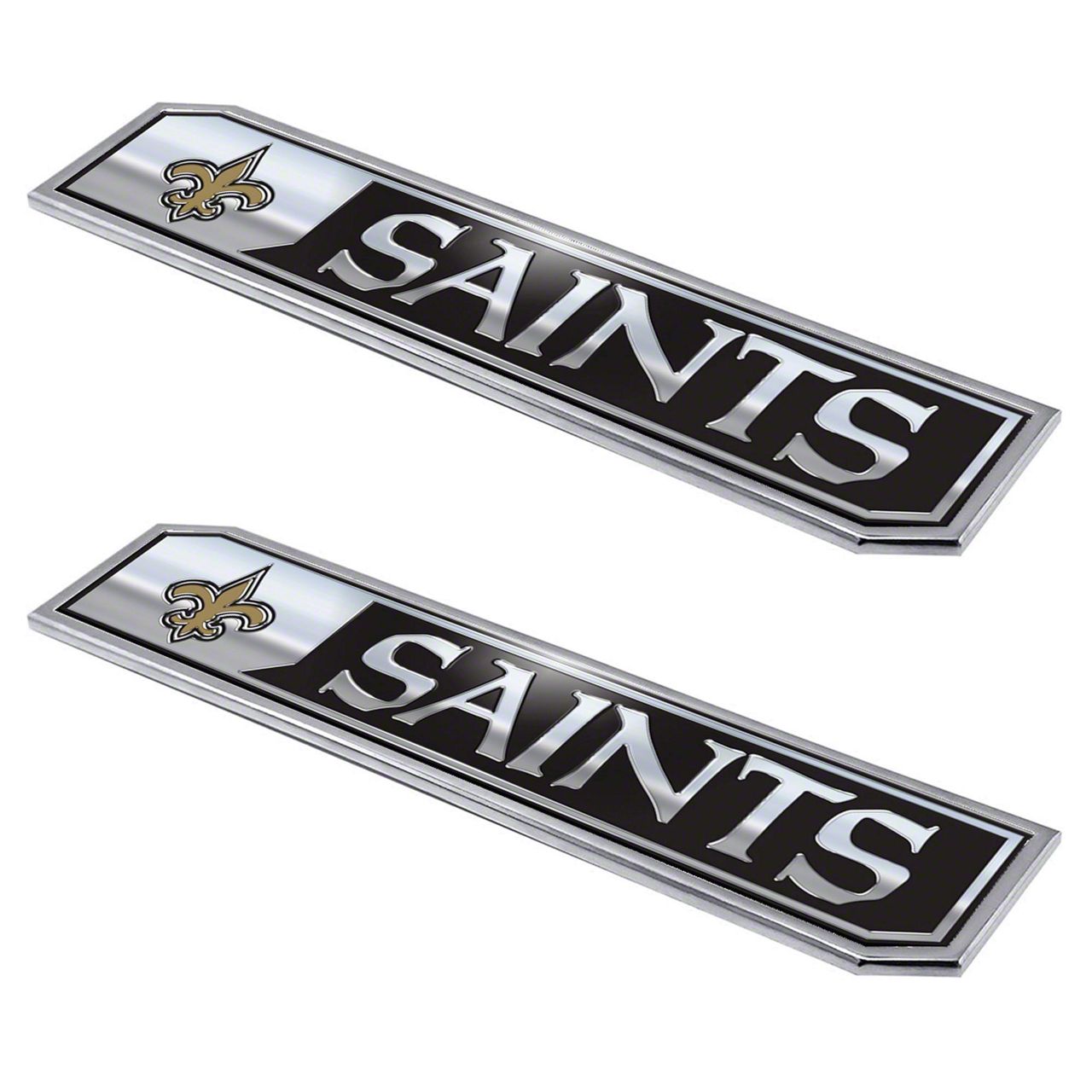 Challenger New Orleans Saints Embossed Emblems; Black (Universal; Some ...