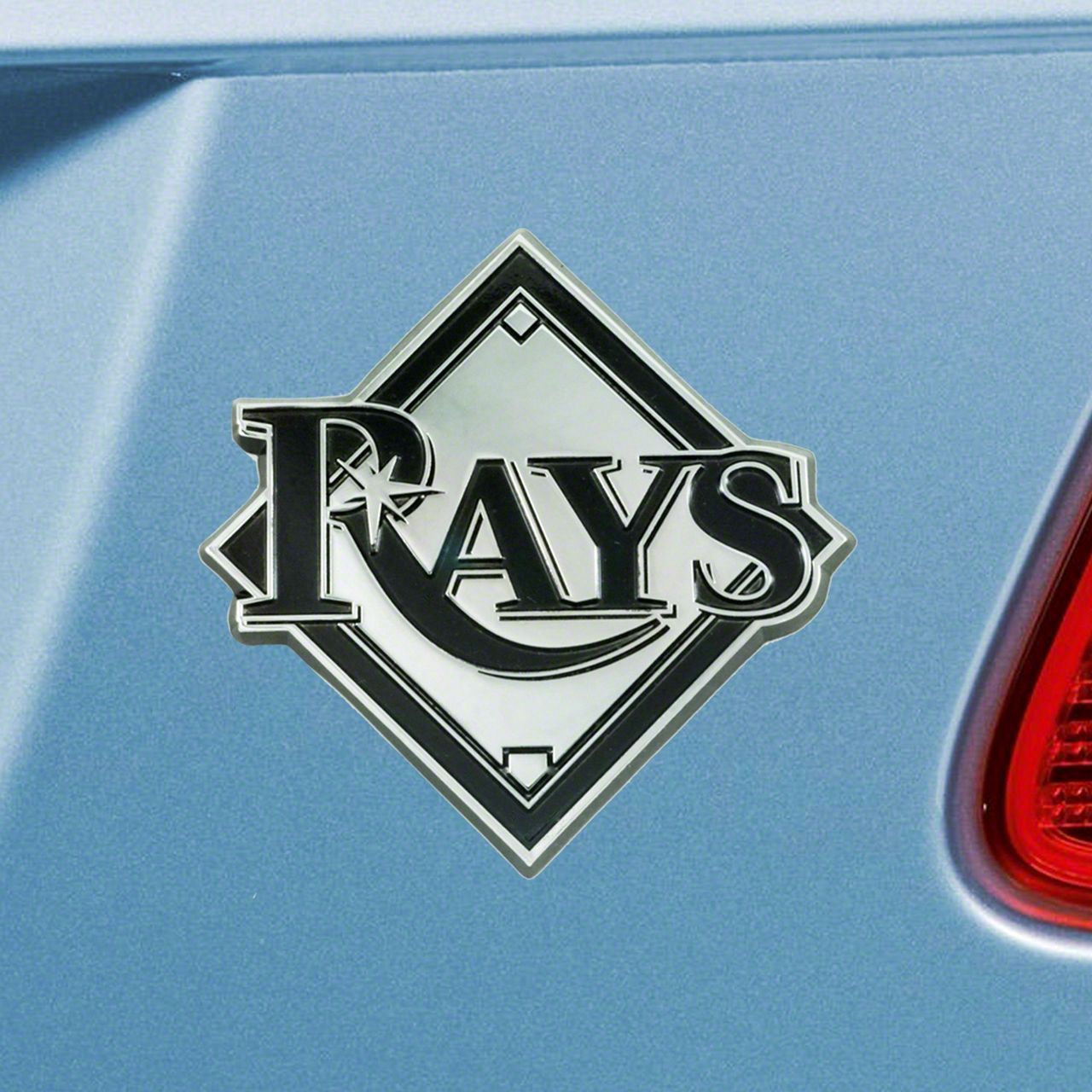 Challenger Tampa Bay Rays Emblem; Chrome (Universal; Some Adaptation ...