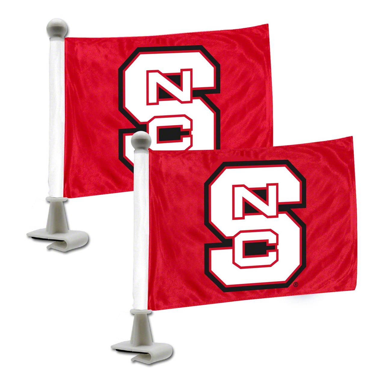 Charger Ambassador Flags with NC State University Logo; Red (Universal ...