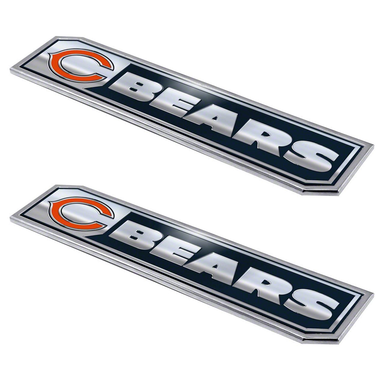 Charger Chicago Bears Embossed Emblems; Blue (Universal; Some ...
