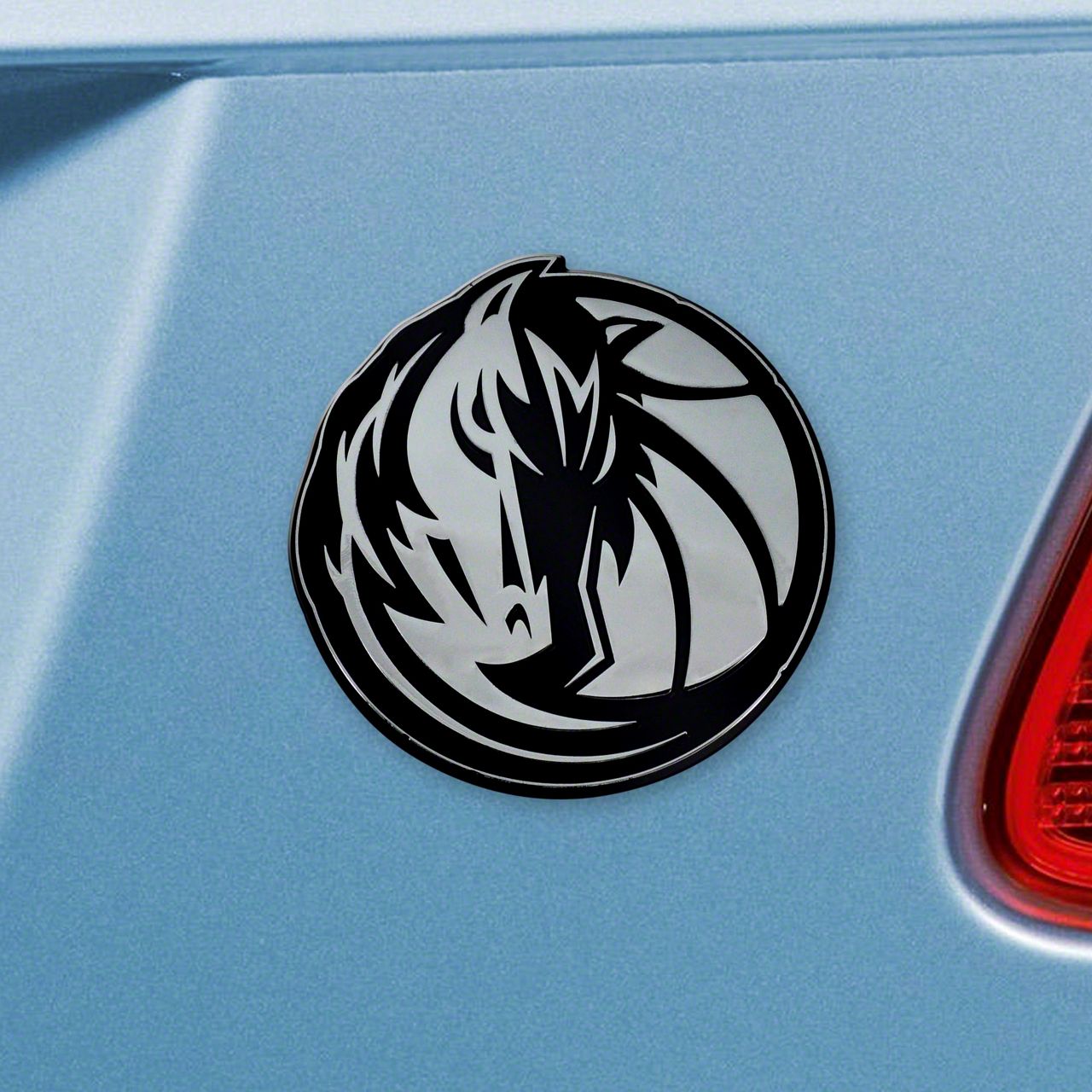 Charger Dallas Mavericks Emblem; Chrome (Universal; Some Adaptation May ...