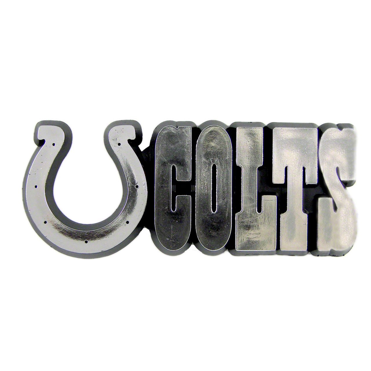 Charger Indianapolis Colts Molded Emblem; Chrome (Universal; Some ...