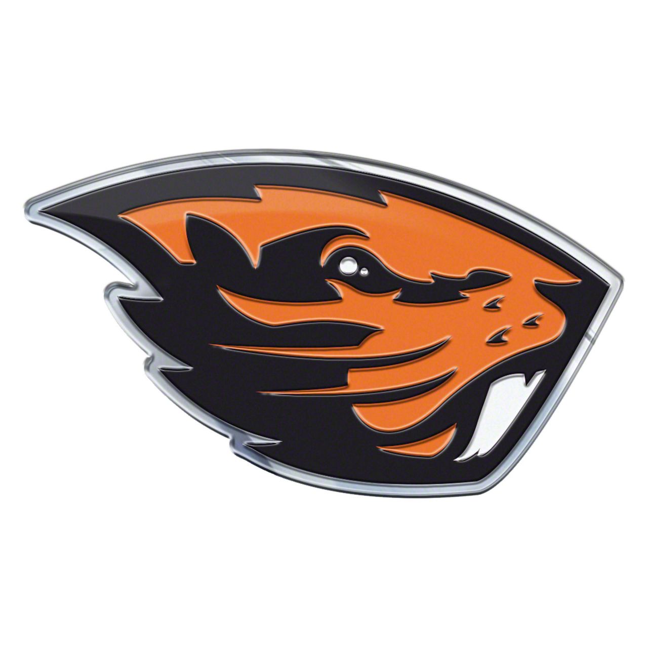 Charger Oregon State University Embossed Emblem; Orange and Black ...