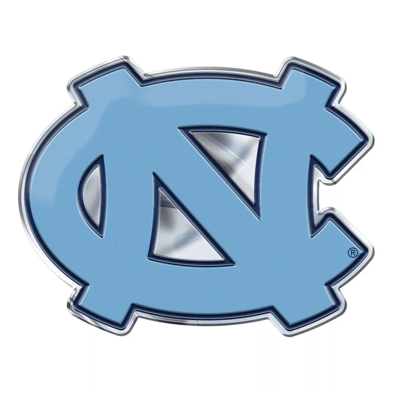 Charger University of North Carolina Embossed Emblem; Blue (Universal ...