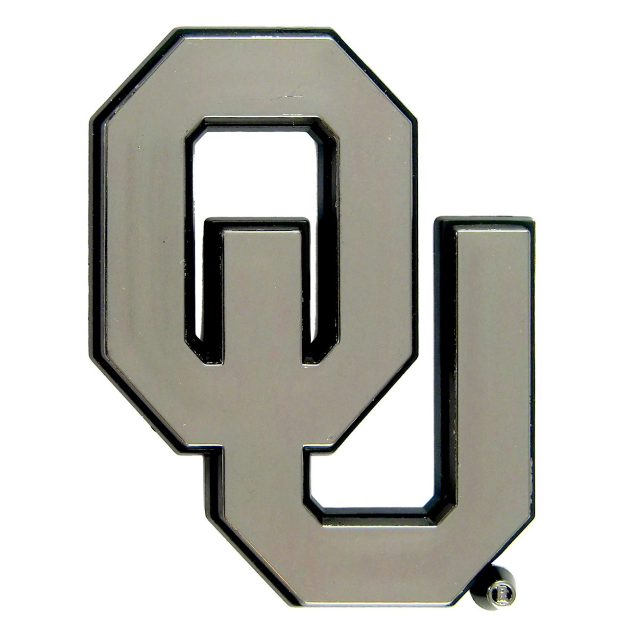 Charger University of Oklahoma Molded Emblem; Chrome (Universal; Some ...