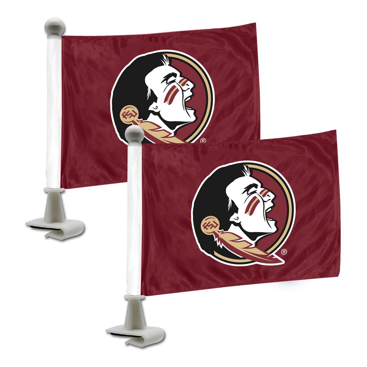 Mustang Ambassador Flags with Florida State University Logo; Garnet ...