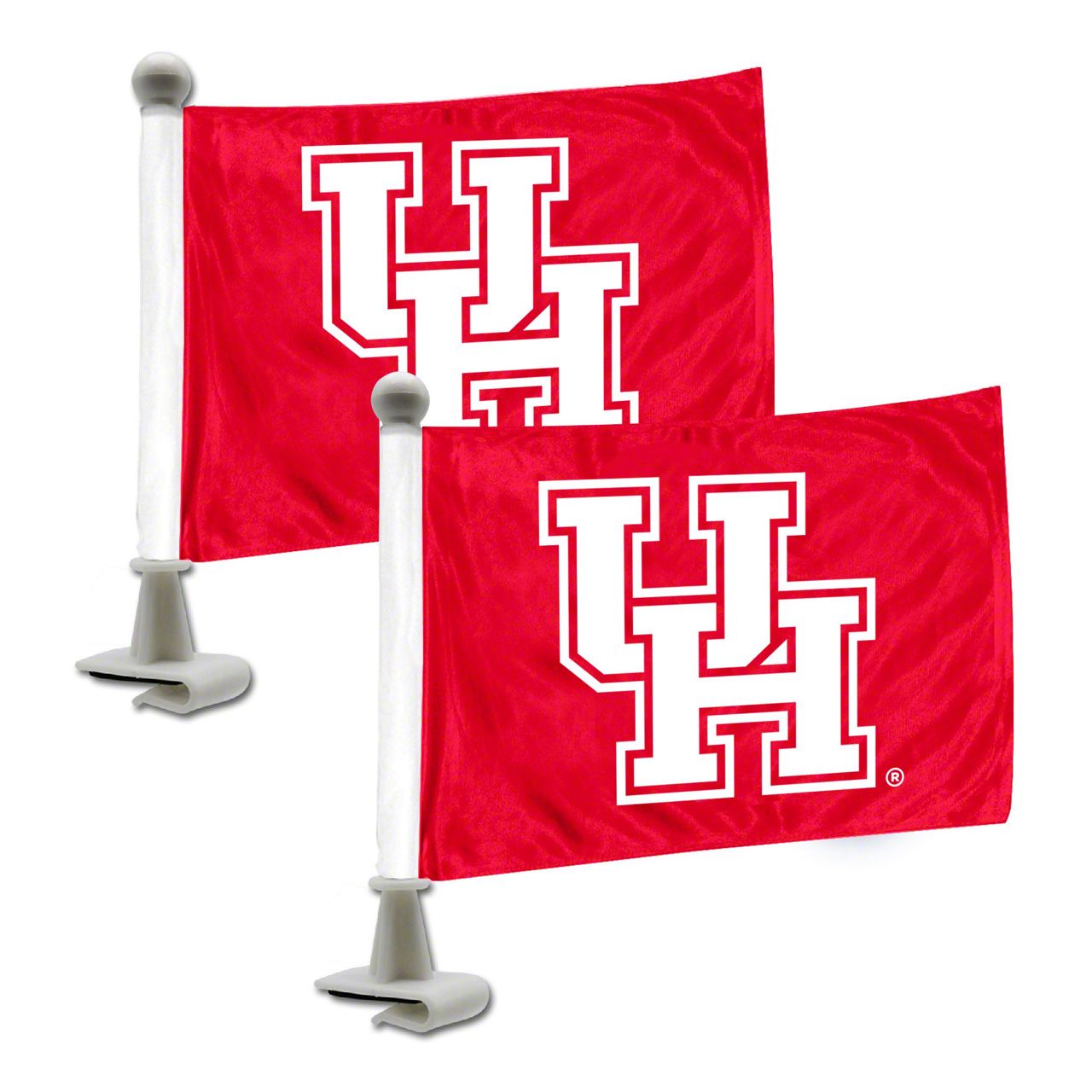 Mustang Ambassador Flags with University of Houston Logo; Red ...