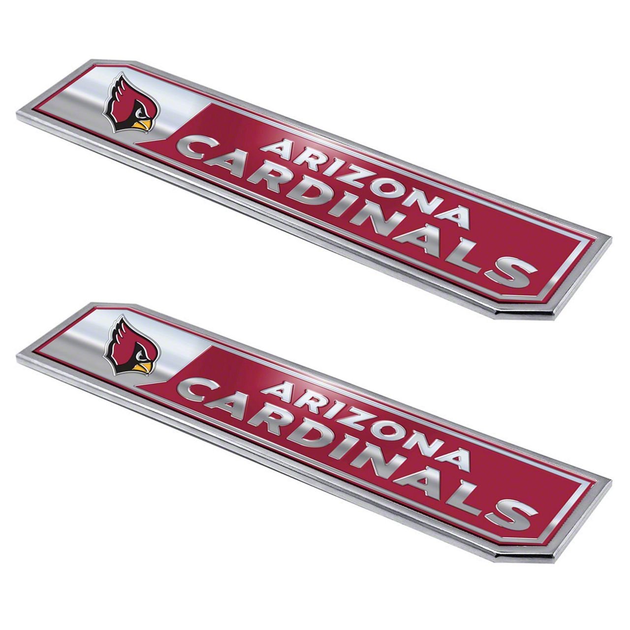 Mustang Arizona Cardinals Embossed Emblems; Red (Universal; Some ...