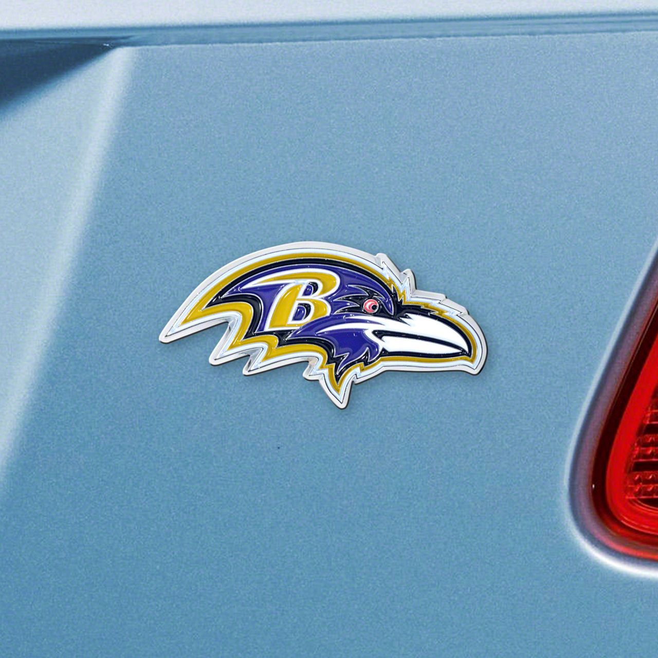 Mustang Baltimore Ravens Emblem; Purple (Universal; Some Adaptation May ...
