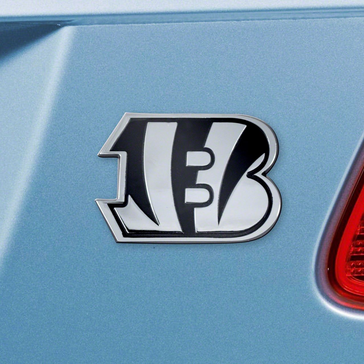 Mustang Cincinnati Bengals Emblem; Chrome (Universal; Some Adaptation ...