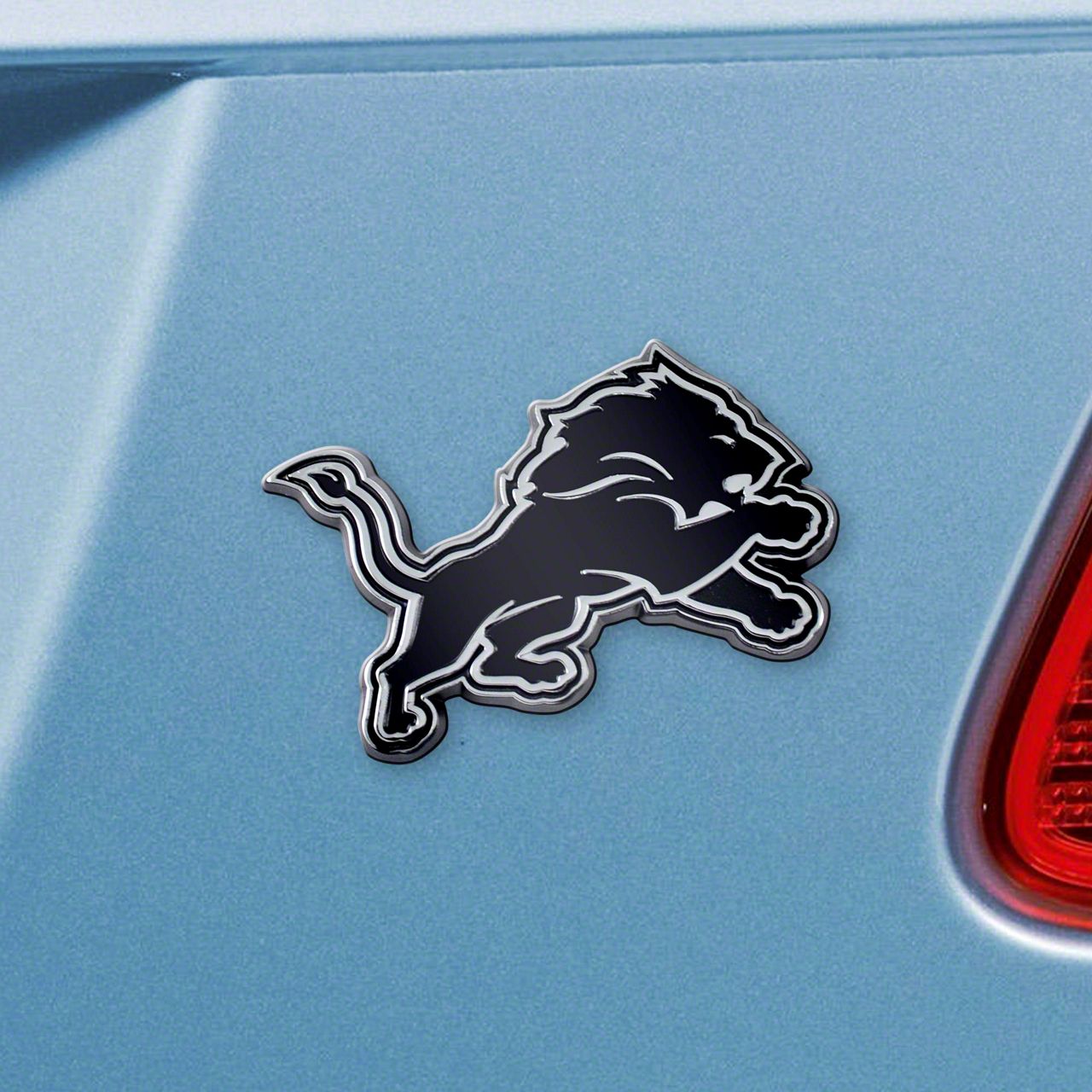 Mustang Detroit Lions Emblem; Chrome (Universal; Some Adaptation May Be ...