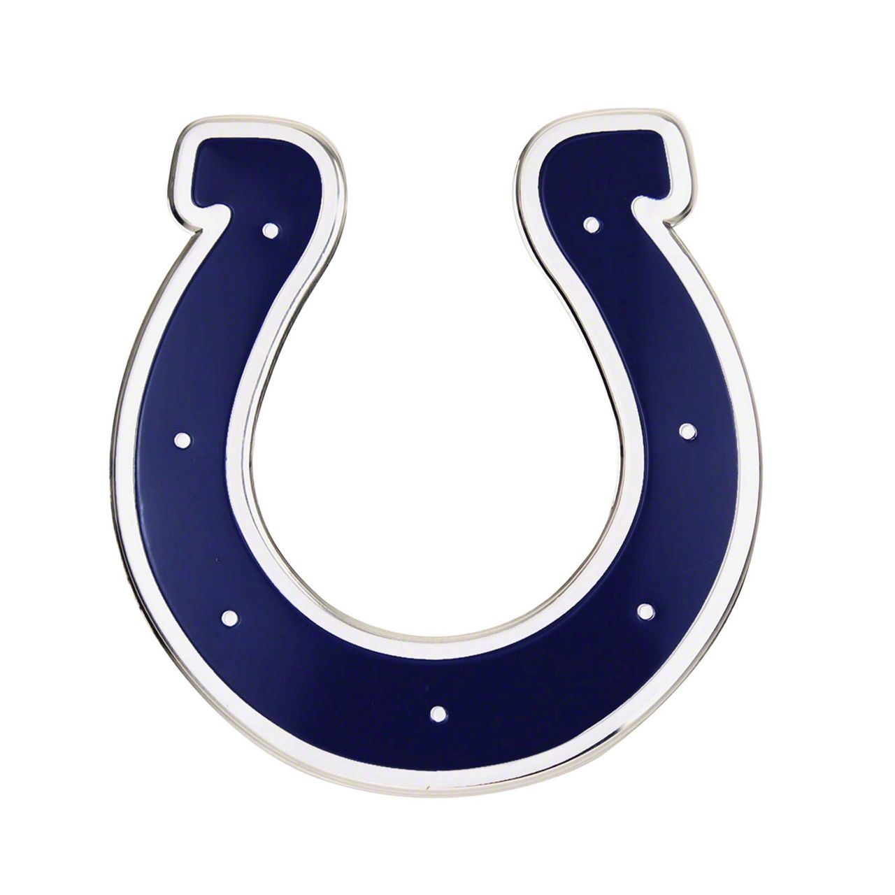 Mustang Indianapolis Colts Embossed Emblem; Navy (Universal; Some ...