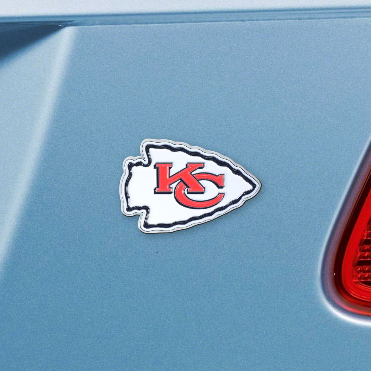 Mustang Kansas City Chiefs Emblem; Red (Universal; Some Adaptation May ...