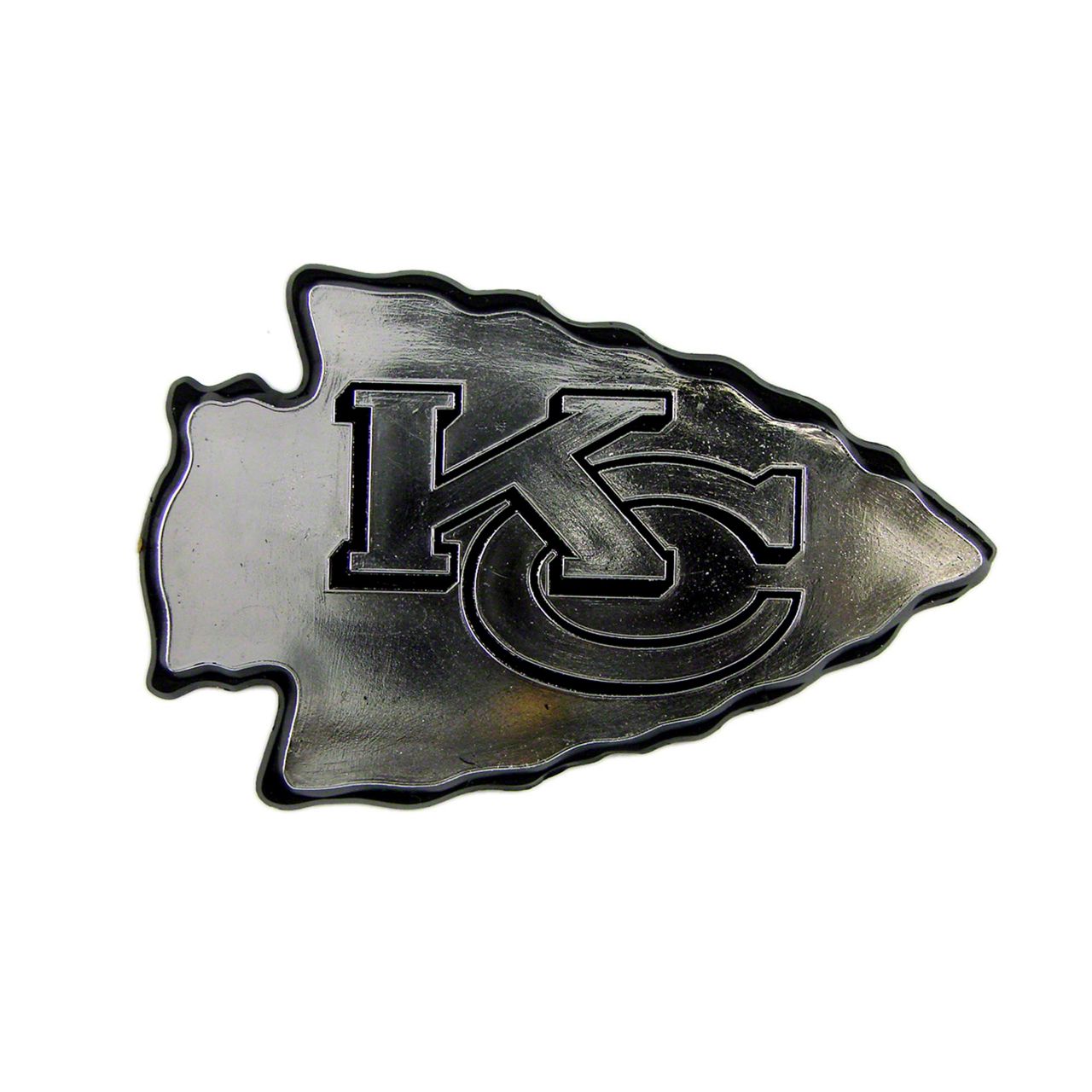 Mustang Kansas City Chiefs Molded Emblem; Chrome (Universal; Some ...