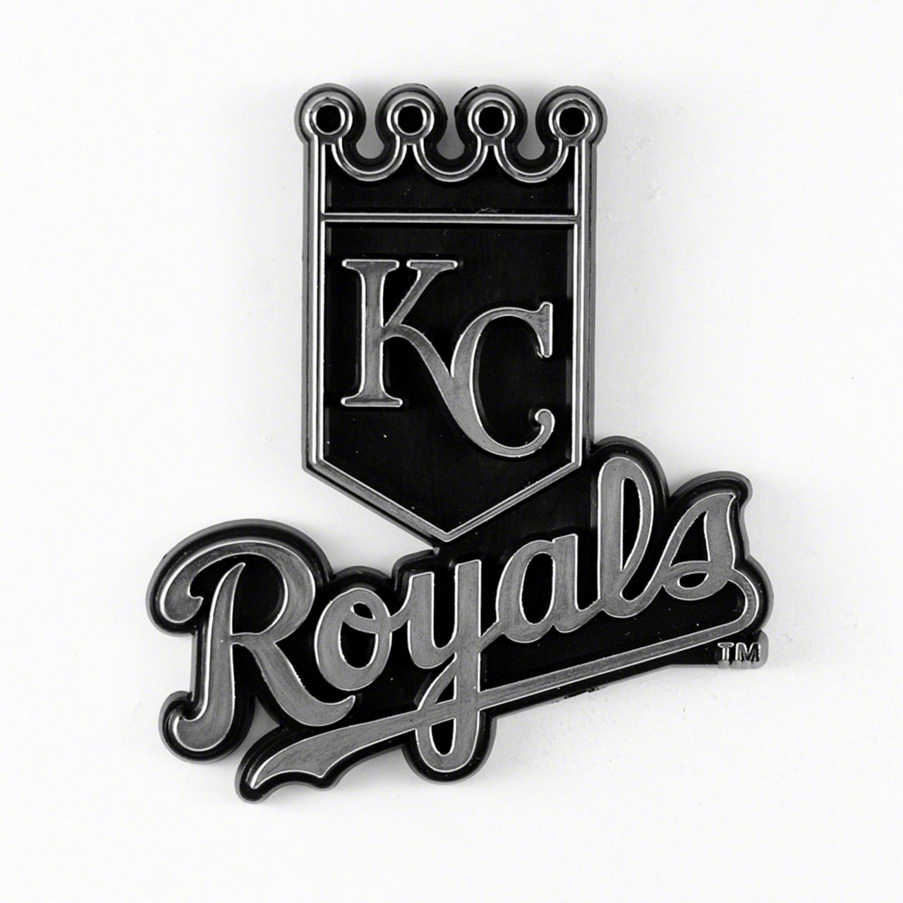 Mustang Kansas City Royals Molded Emblem; Chrome (Universal; Some ...