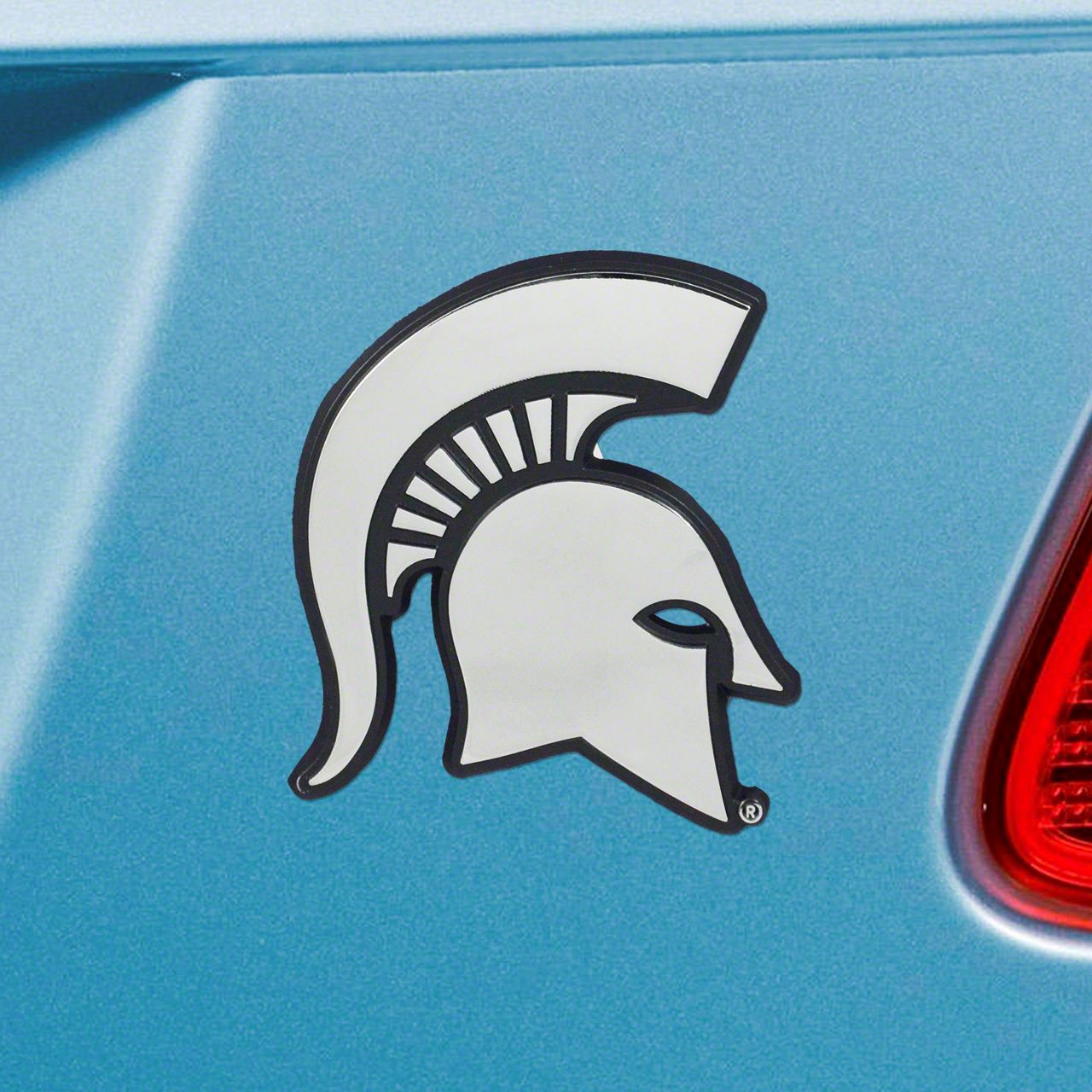 Mustang Michigan State University Emblem; Chrome (Universal; Some ...
