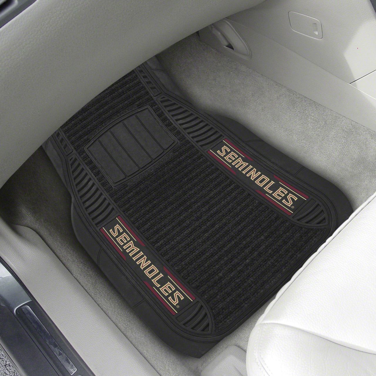 Mustang Molded Front Floor Mats with Florida State University Logo ...