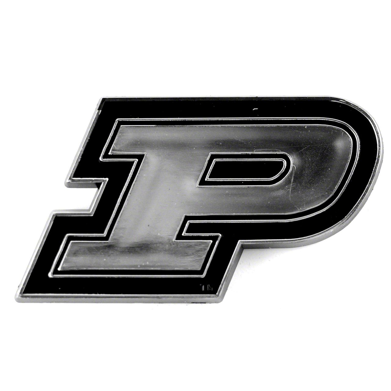 Mustang Purdue University Molded Emblem; Chrome (Universal; Some ...
