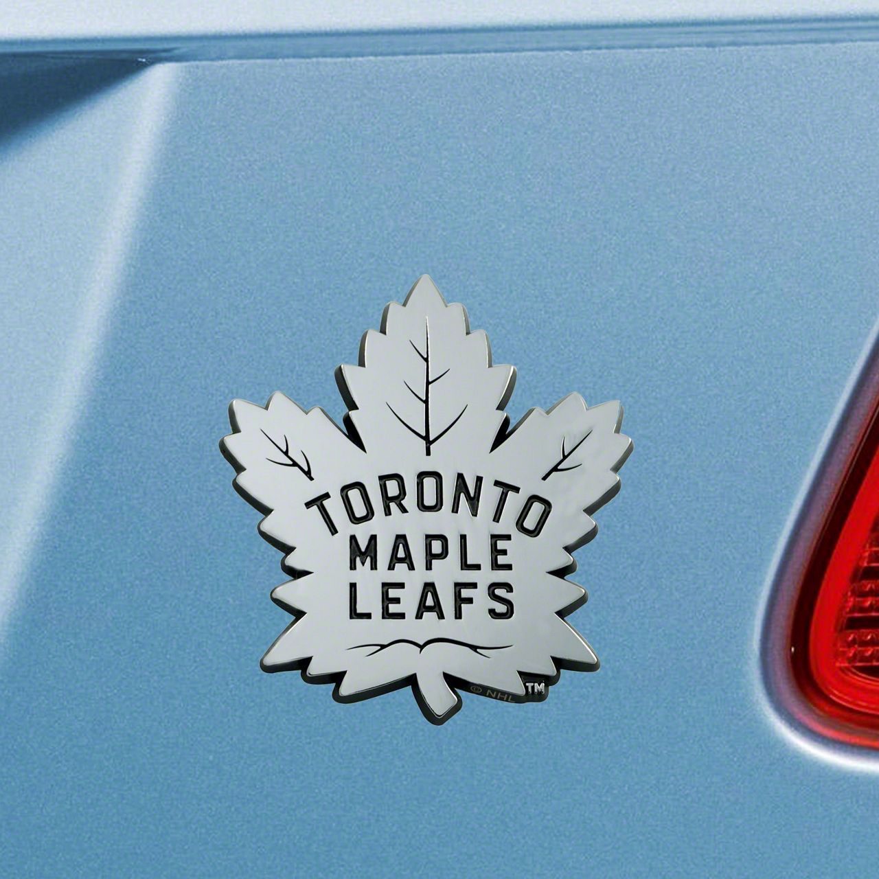 Mustang Toronto Maple Leafs Emblem; Chrome (Universal; Some Adaptation ...