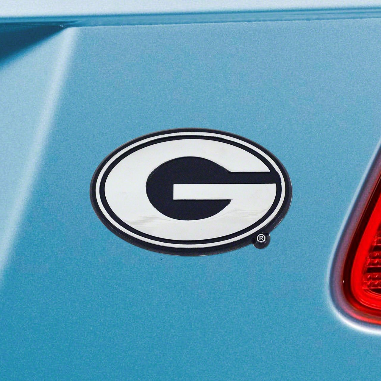 Mustang University of Georgia Emblem; Chrome (Universal; Some ...