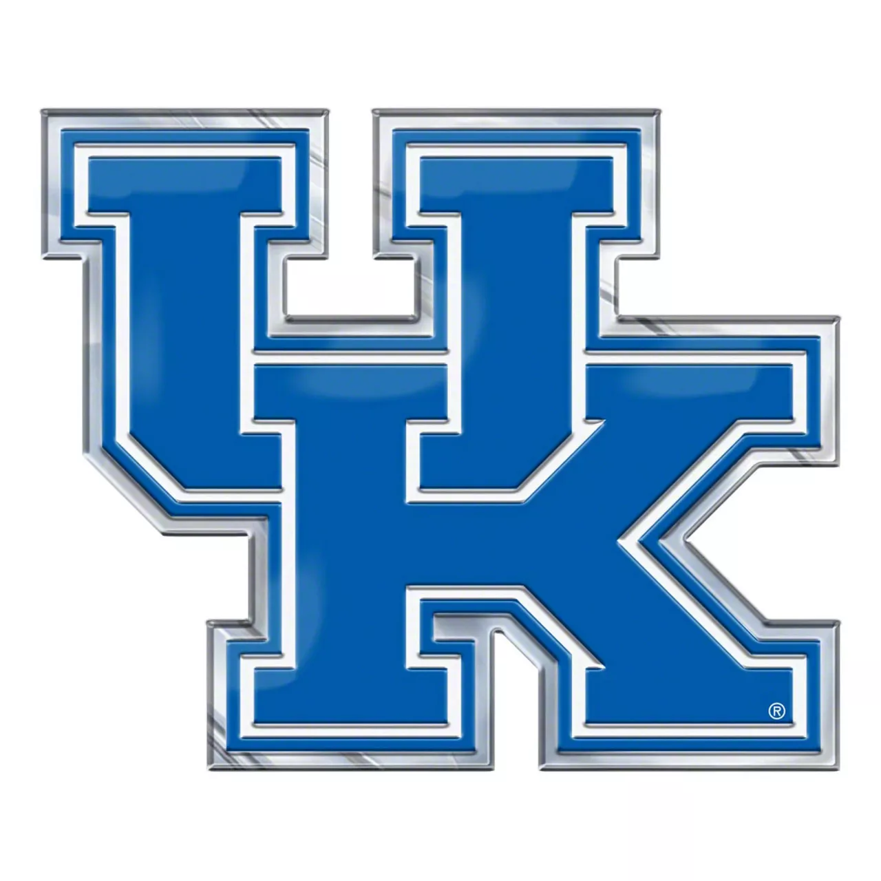 Mustang University of Kentucky Embossed Emblem; Blue (Universal; Some ...