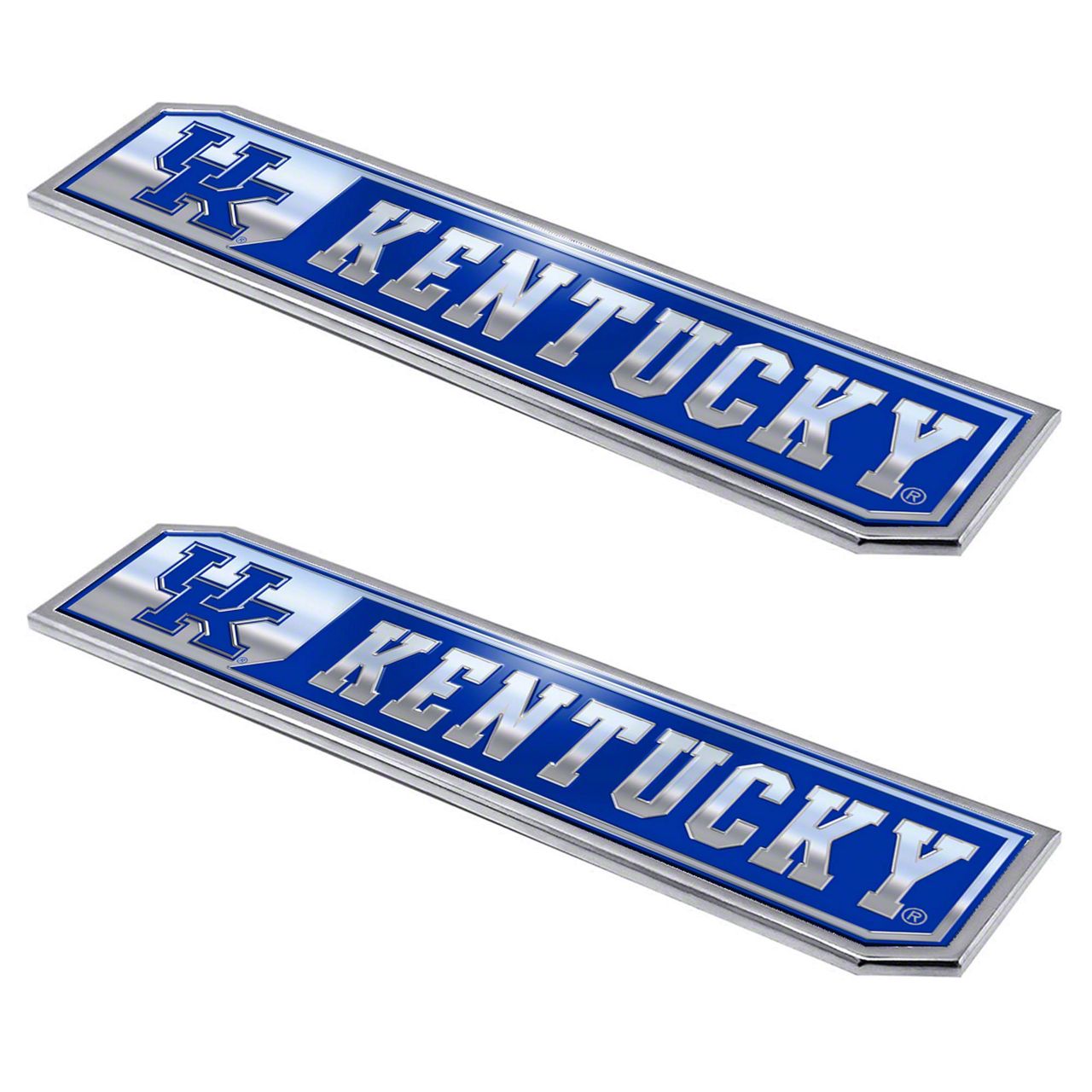 Mustang University of Kentucky Embossed Emblems; Blue (Universal; Some ...