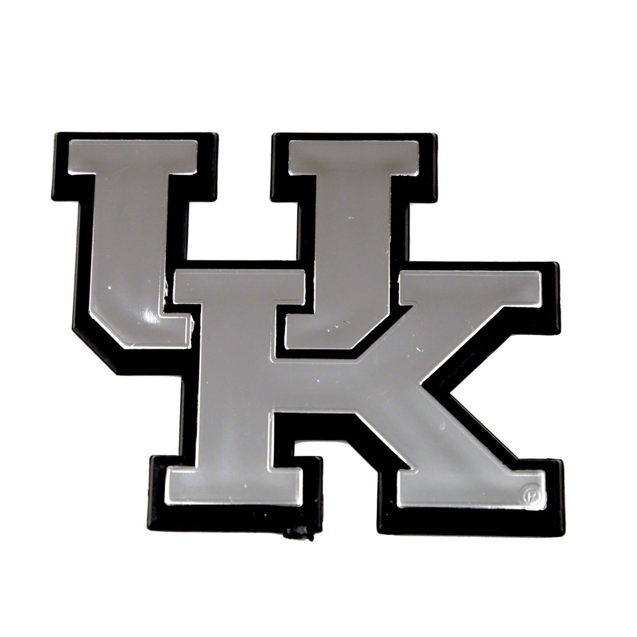 Mustang University of Kentucky Molded Emblem; Chrome (Universal; Some ...
