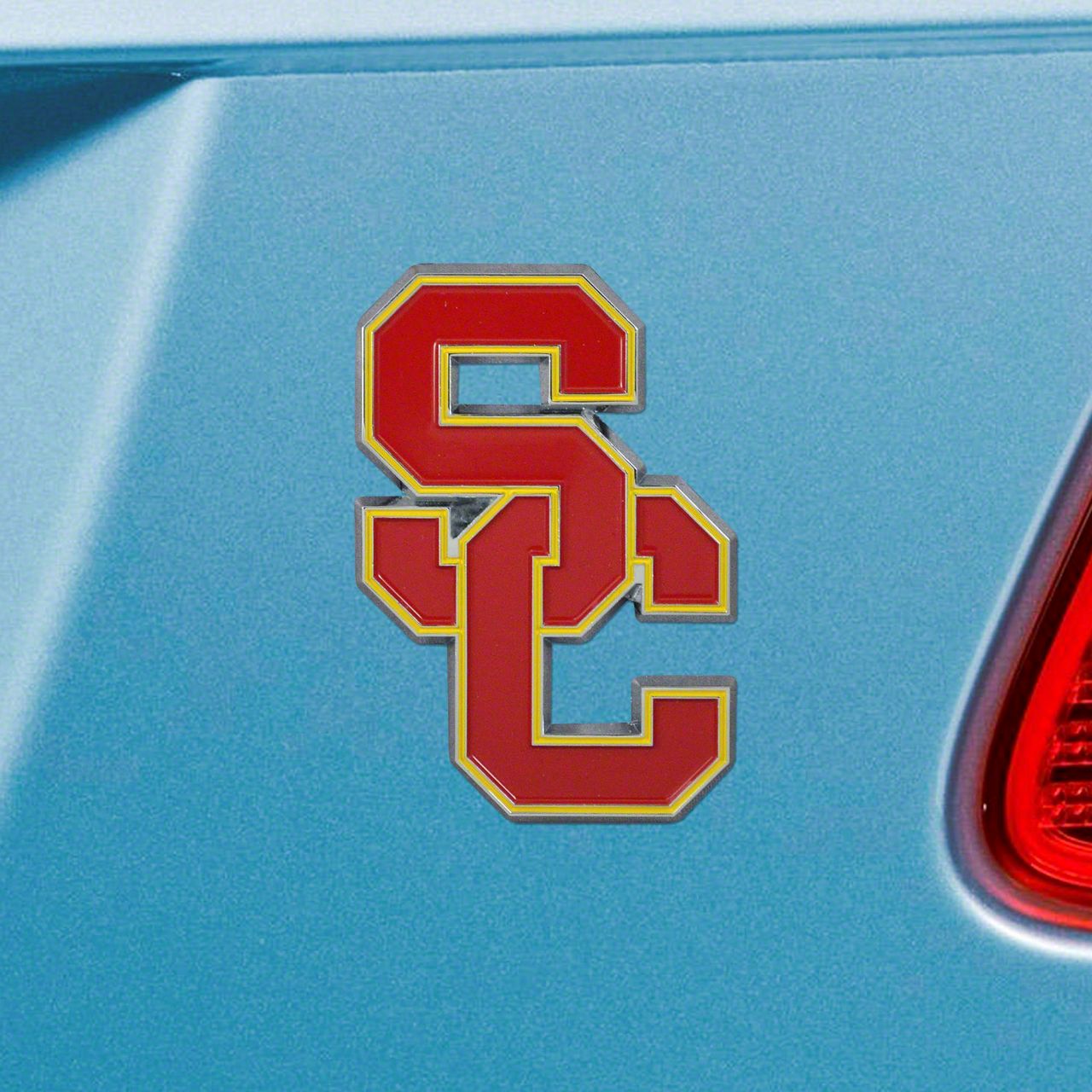 Mustang University of Southern California Emblem; Cardinal (Universal ...