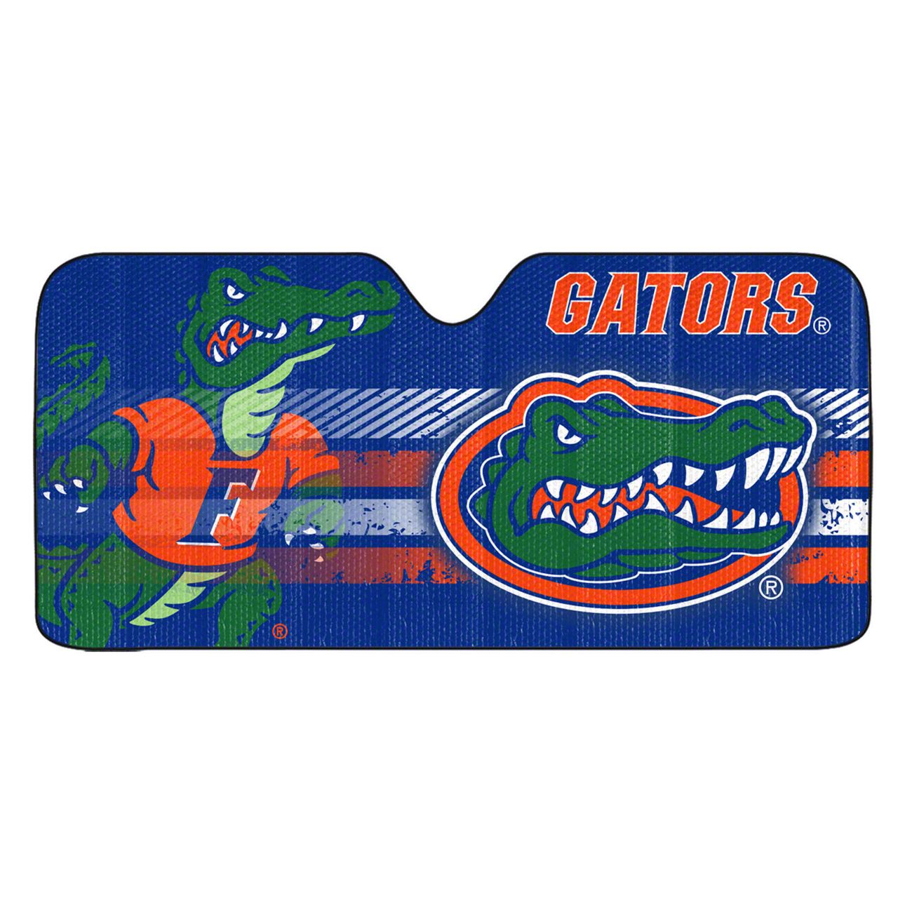 Mustang Windshield Sun Shade with University of Florida Logo; Blue ...