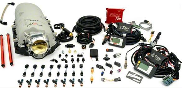 FAST Corvette EZ-EFI LS Engine Transplant and LSXRT Intake Manifold Kit ...