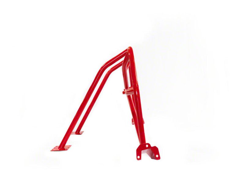 Fathouse Performance Mustang 4-Point Bolt-In Roll Bar; Red FP-S550-RB ...