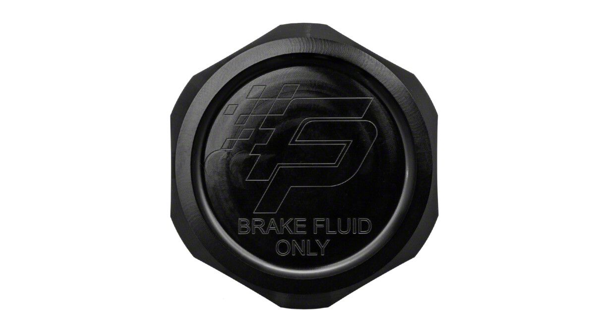 Fathouse Performance Mustang Billet Brake Master Cylinder Cap; Black FP ...