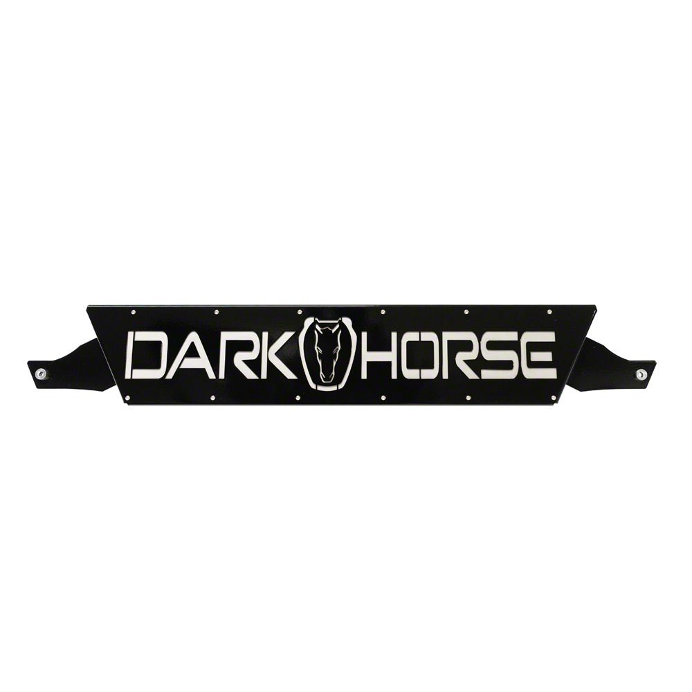 Fathouse Performance Mustang Radiator Plate with Dark Horse Lettering ...