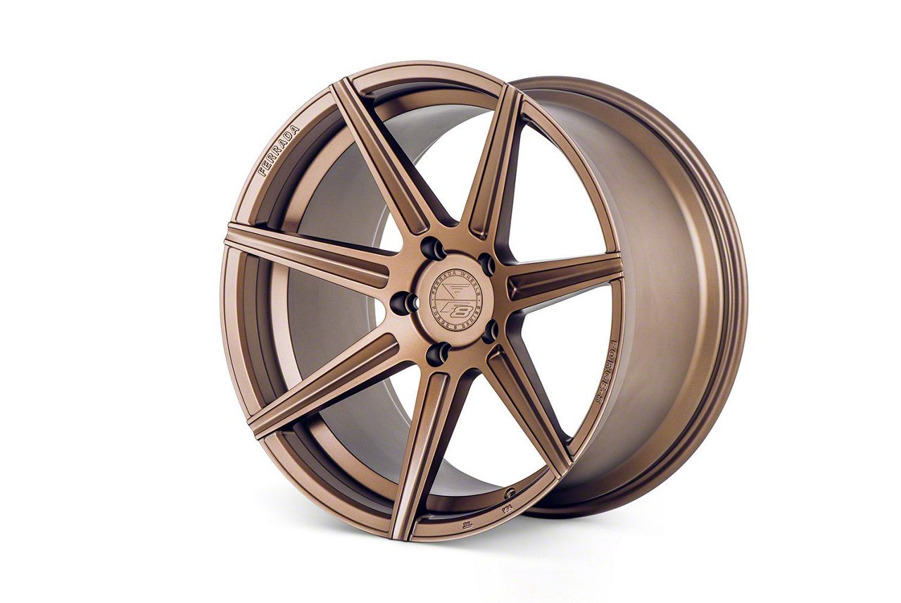 Ferrada Wheels Charger F8-FR7 Matte Bronze Wheel; 20x9; 15mm Offset ...