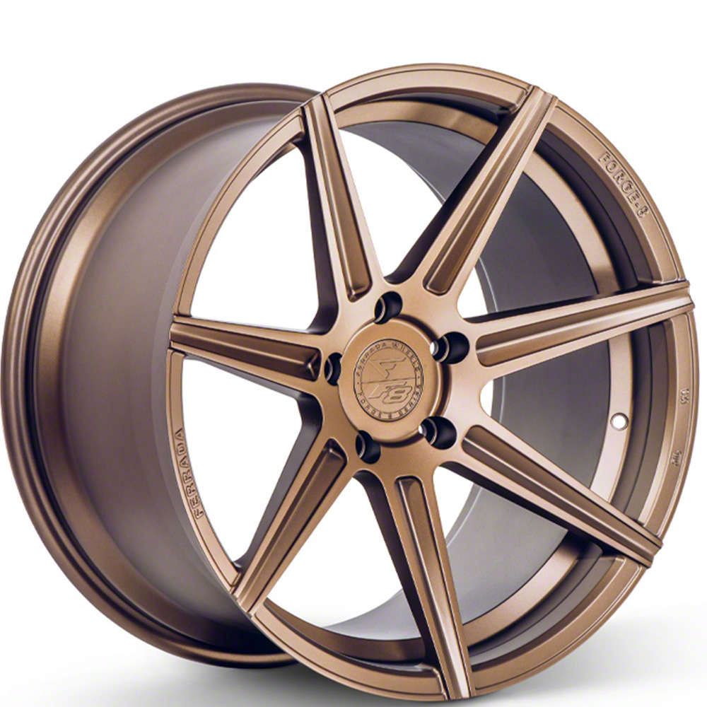 Ferrada Wheels Mustang F8-FR7 Matte Bronze Wheel; 20x10; 25mm Offset ...