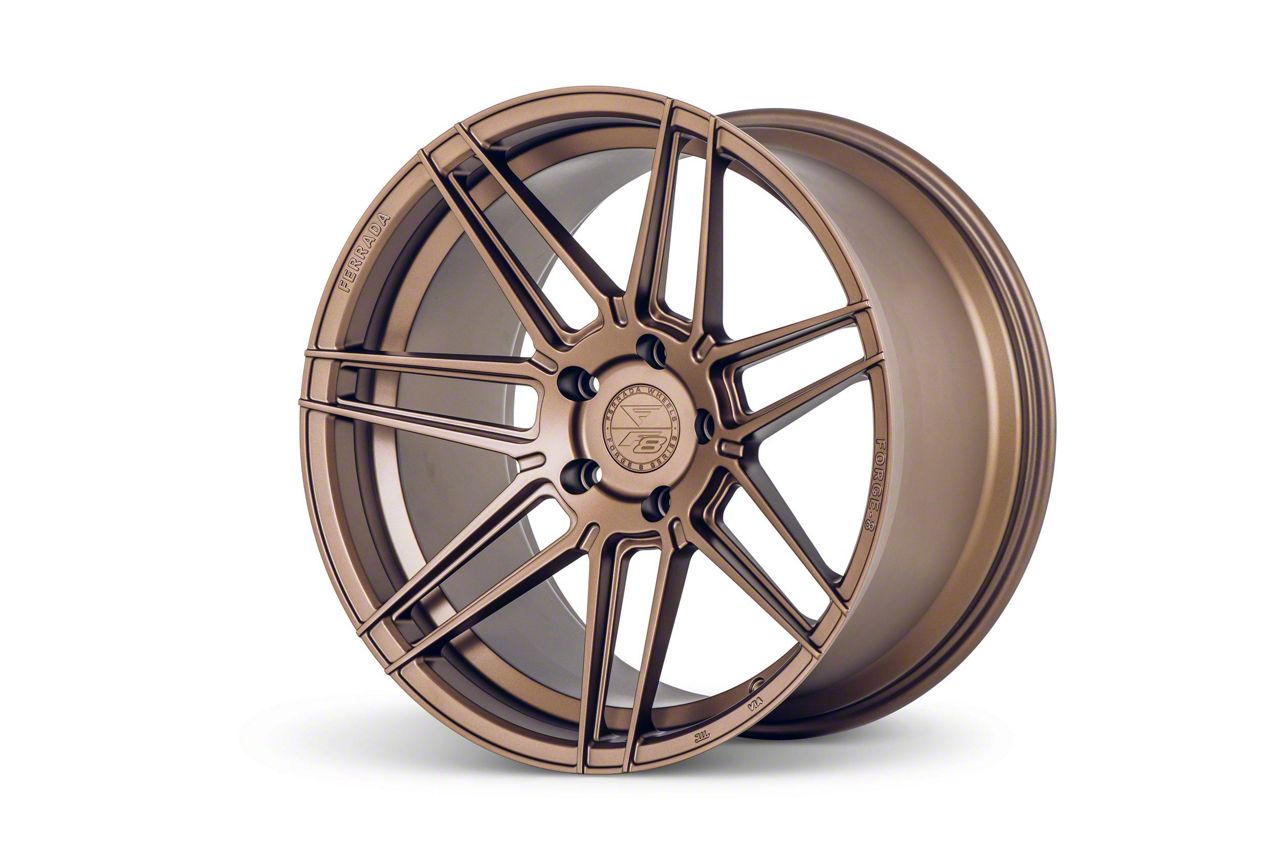 Ferrada Wheels Challenger F8-FR6 Matte Bronze Wheel; 20x9; 15mm Offset ...