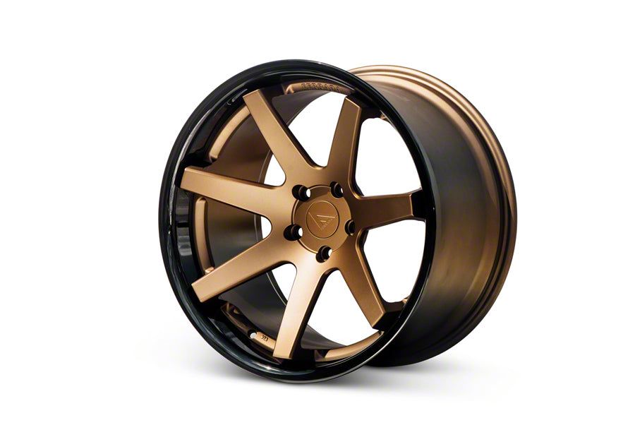Ferrada Wheels Challenger FR1 Matte Bronze with Gloss Black Lip Wheel ...