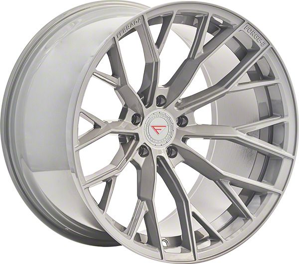 Ferrada Wheels Mustang F8-FR9 Storm Gray Wheel; Rear Only; 20x10.5 ...
