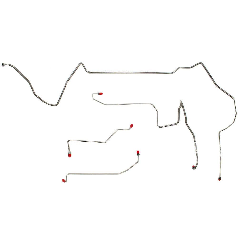 Fine Lines Camaro Front Brake Line Kit; Steel FKT9801OM (98-02 Camaro ...