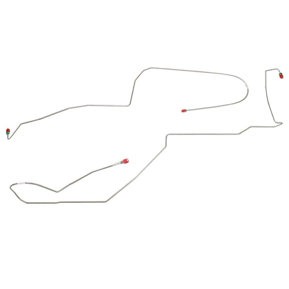 Fine Lines Camaro Intermediate Brake Line Kit; Stainless FIN9801SS (98 ...