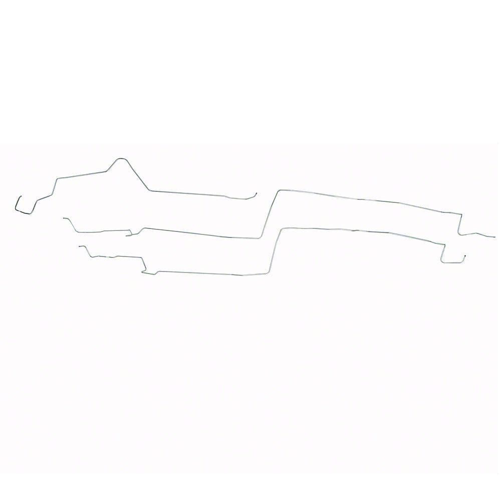 Fine Lines Mustang Fuel Line Kit; Steel ZGL8702OM (87-93 Mustang GT w/o ...