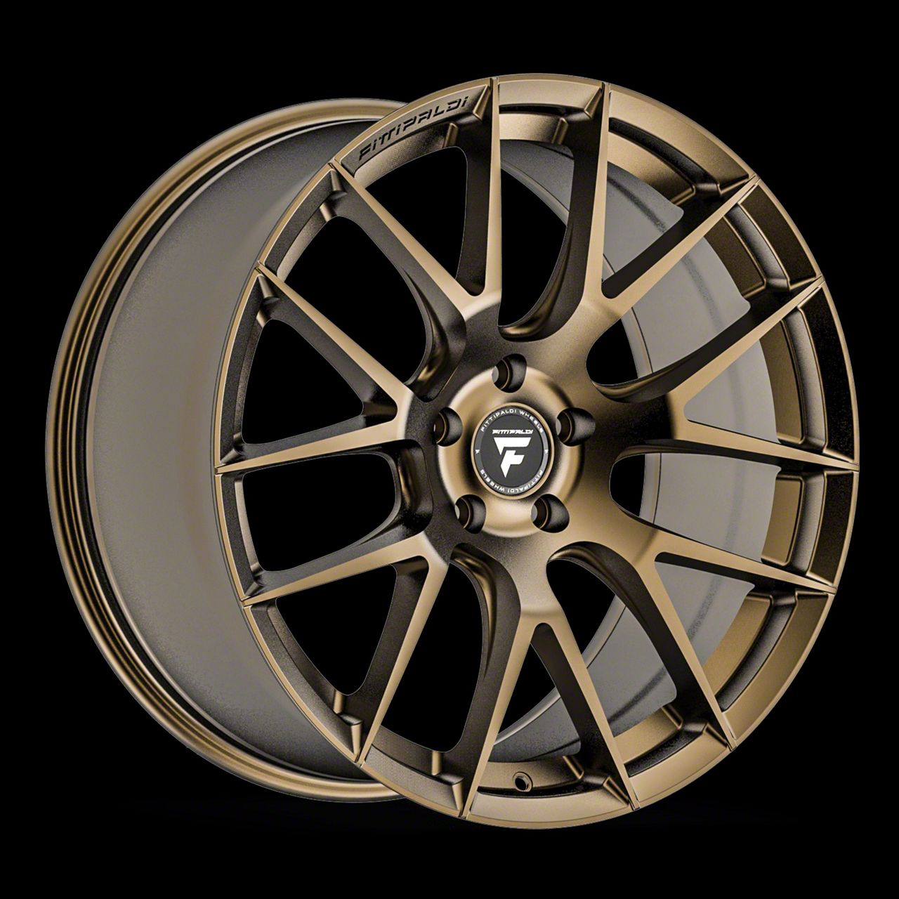 Fittipaldi Camaro 360 Satin Bronze Wheel; Rear Only; 20x10; 42mm Offset ...